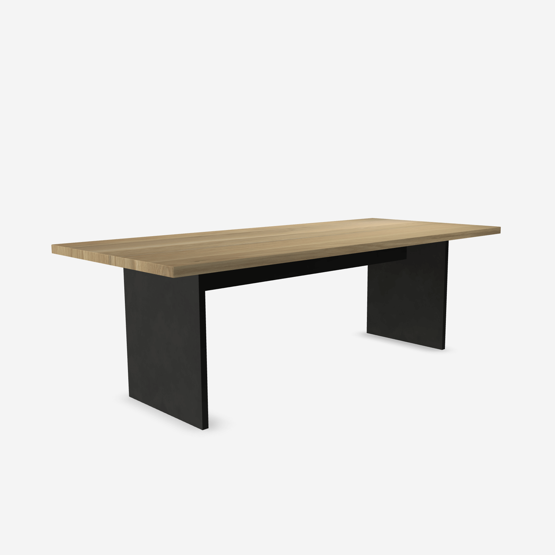 Gage Steel Plate Table - Lamon Luther Wood and Steel Plate Table