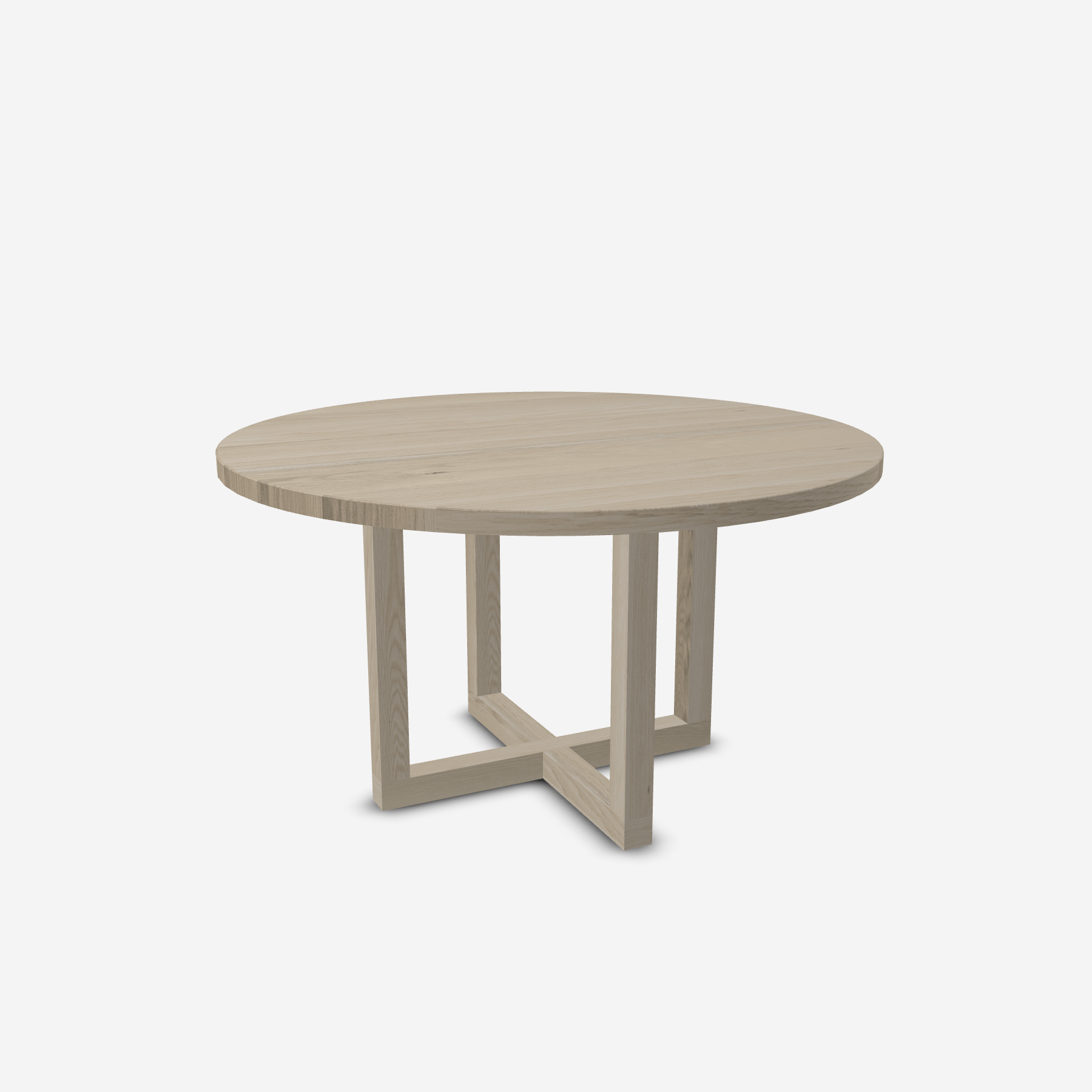 Grace Round Wood Table – Lamon Luther Custom Round Wood Table